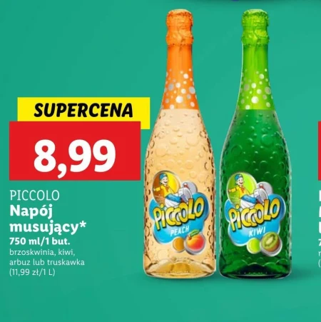 Piccolo Napój bezalkoholowy gazowany o smaku kiwi 750 ml - promocja ...