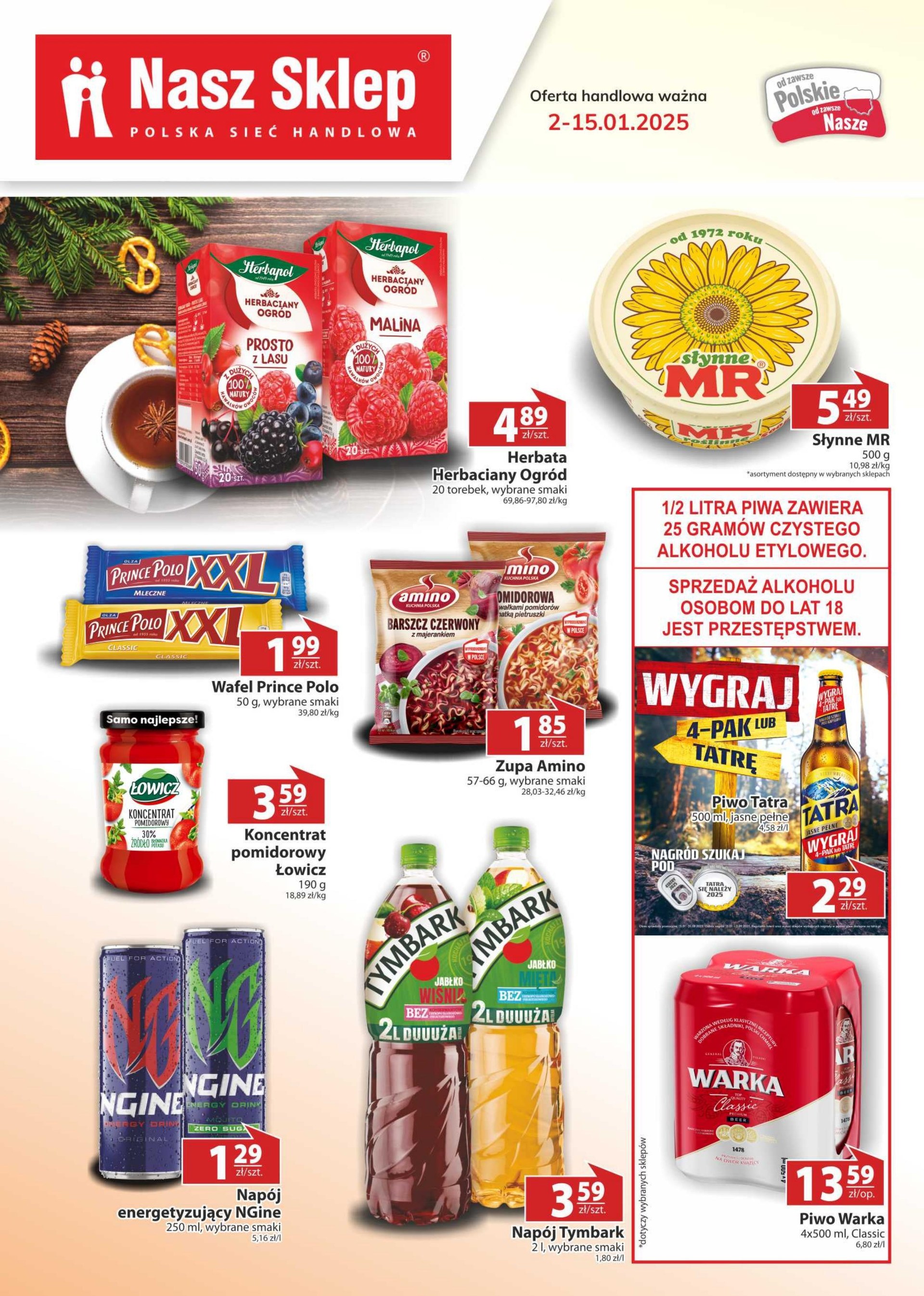 Nasz Sklep Gazetka promocyjna 1-15.01 | Okazjum.pl