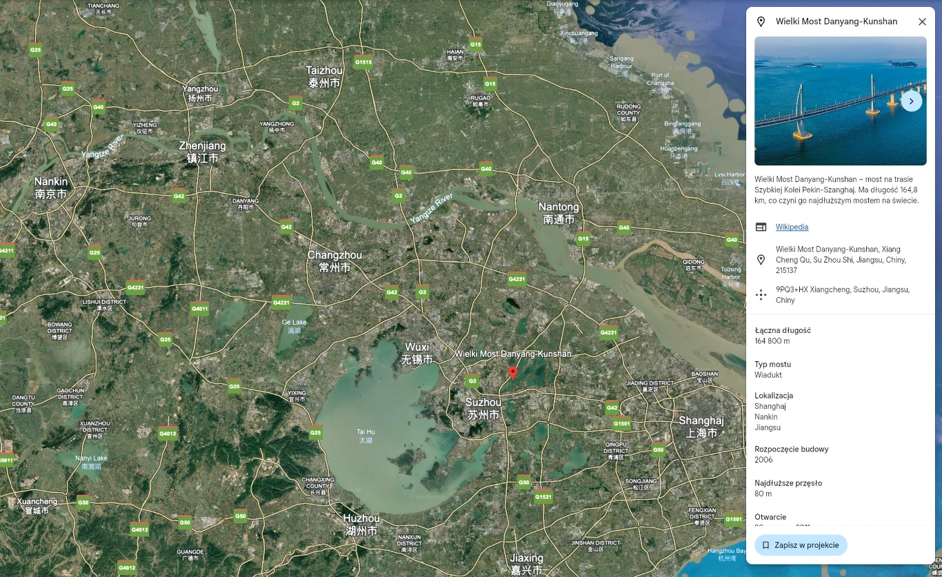 Najdłuższy most na świecie. Ma 160 km i powstał w Chinach - GeekWeek w ...