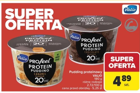 Valio PROfeel Pudding proteinowy o smaku czekoladowym 180 g - 6% ...