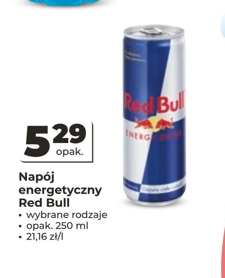 Red Bull Napój energetyczny 250 ml - promocja Odido - Ding.pl