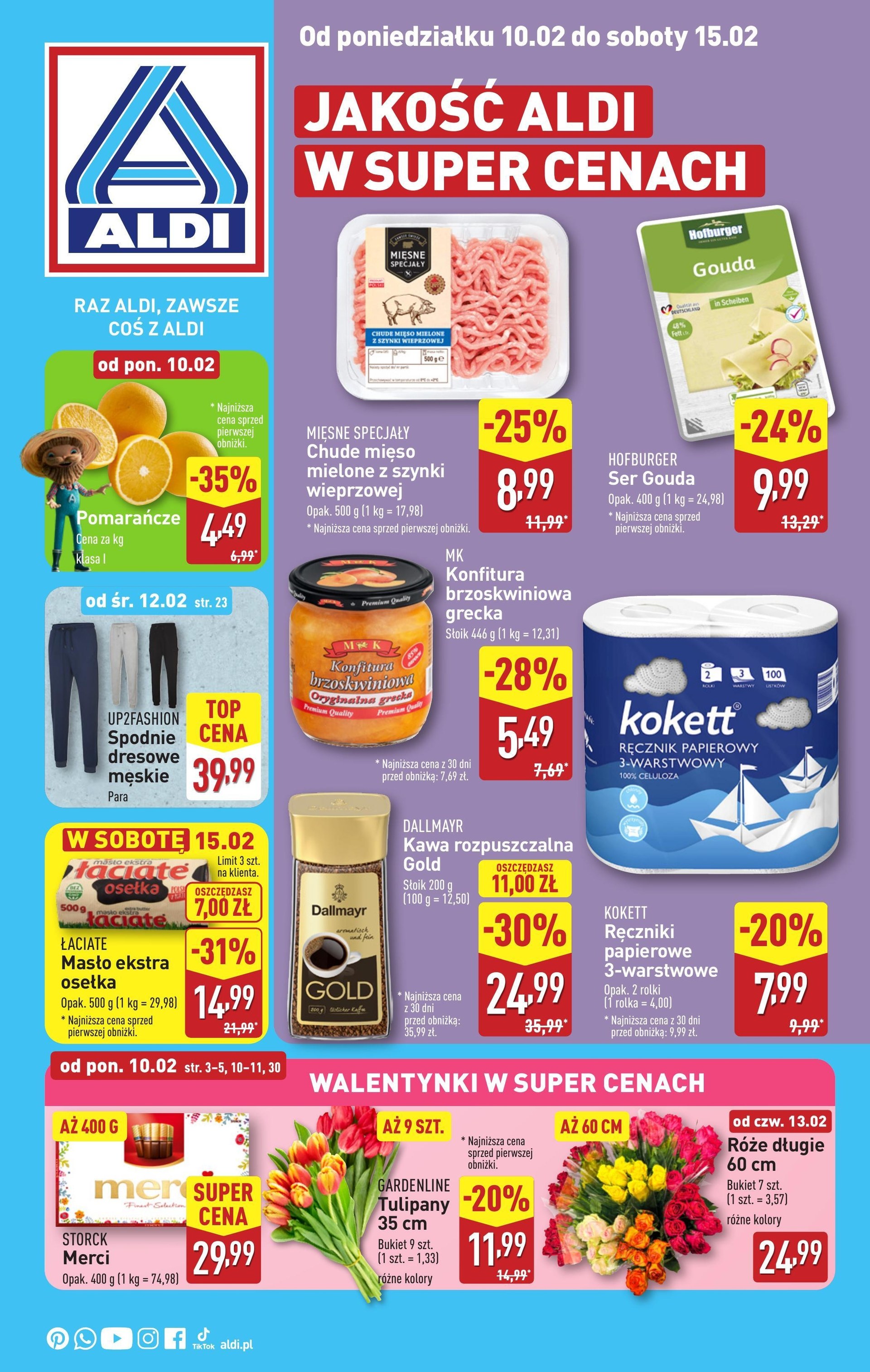 Aldi Gazetka promocyjna 10-15.02 | Okazjum.pl