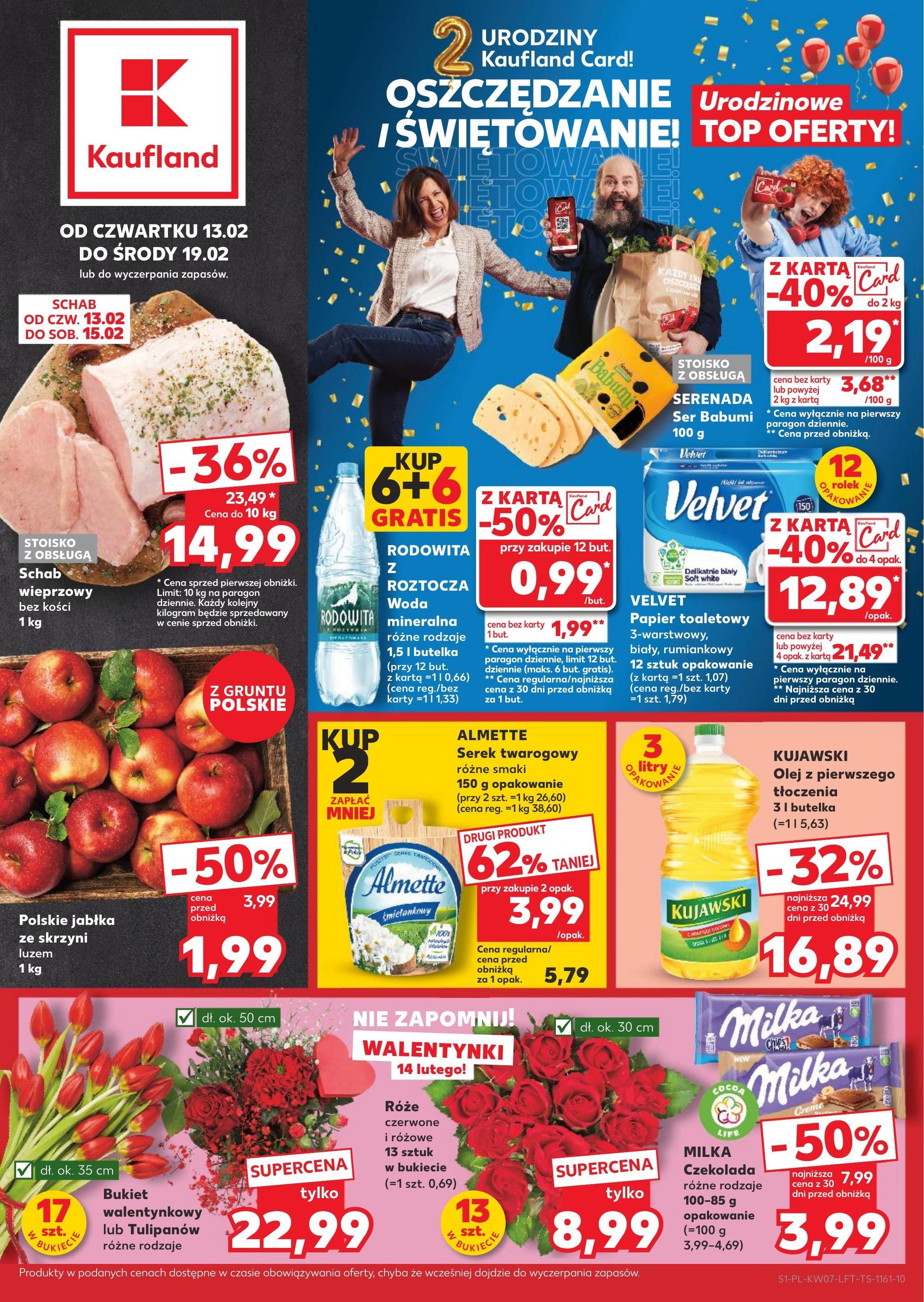 Kaufland Gazetka promocyjna 13-19.02 | Okazjum.pl