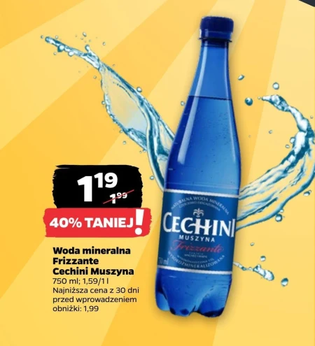 Muszyna Cechini Frizzante Naturalna woda mineralna ...