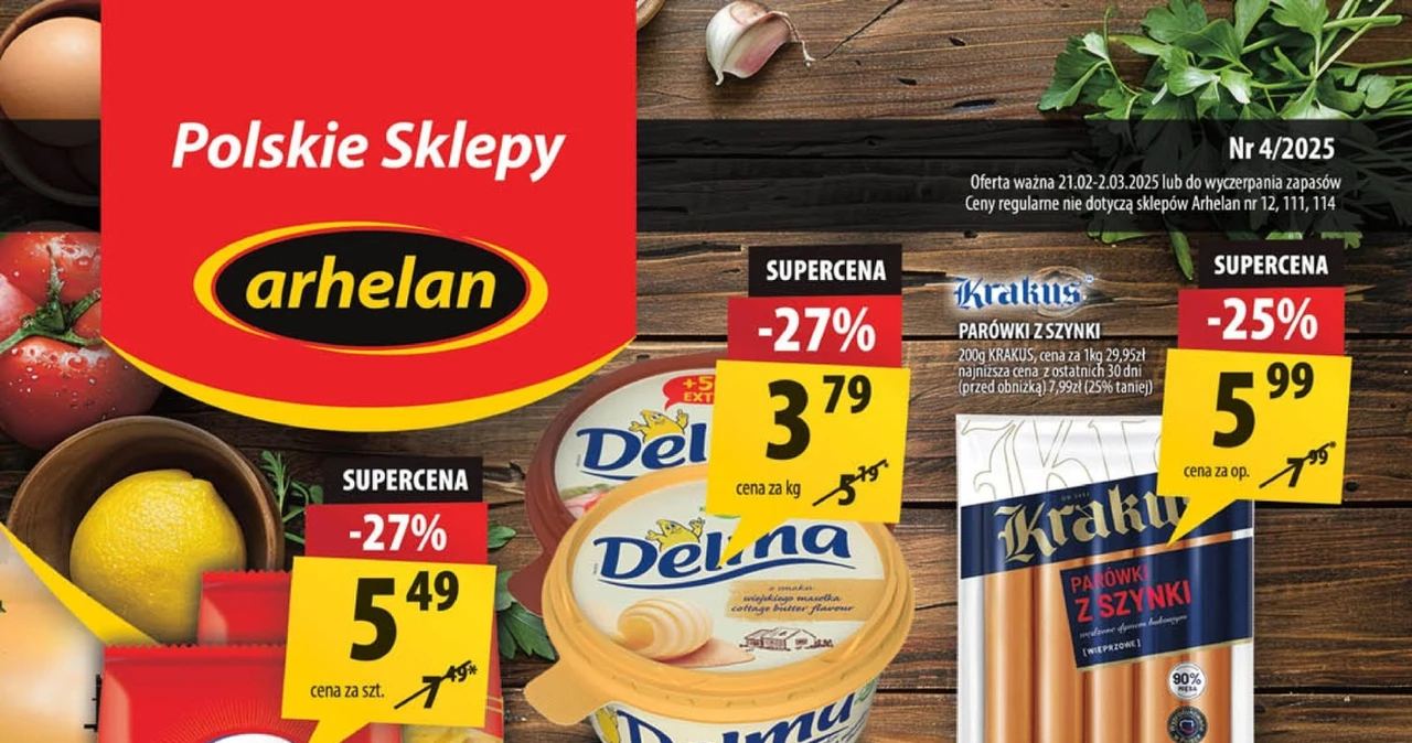 Arhelan Gazetka Promocyjna - oferty, rabaty, kupony [21.02 do 02.03. ...