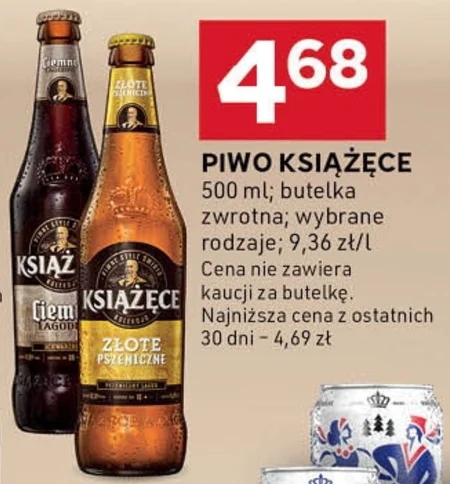 Książęce Złote Pszeniczne Piwo 500 ml - promocja Stokrotka Optima - Ding.pl