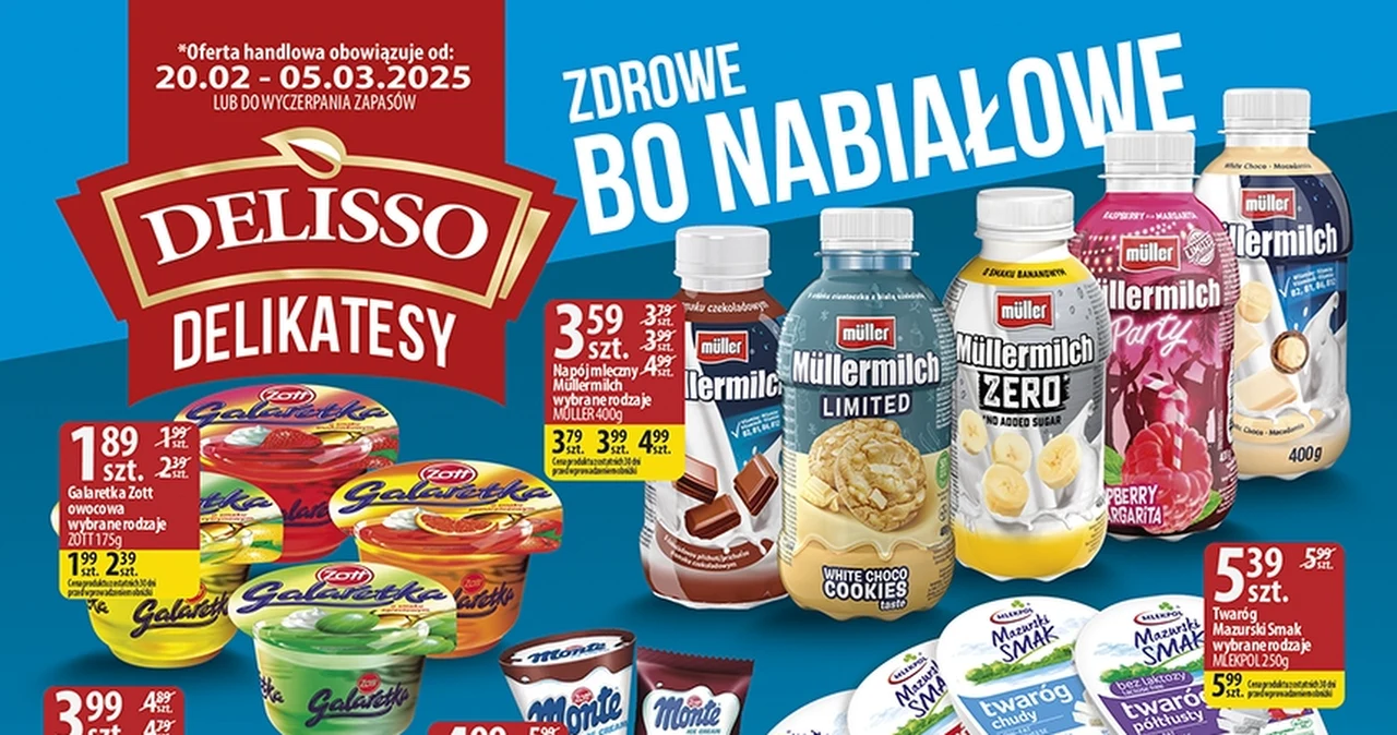 Delisso Gazetka Promocyjna - oferty, rabaty, kupony [20.02 do 05.03. ...