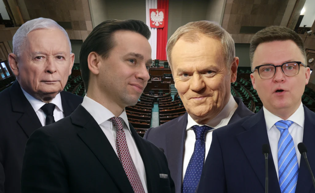 Sondaż CBOS. Koalicja Obywatelska na czele. Konfederacja coraz bliżej PiS - Wydarzenia w INTERIA.PL