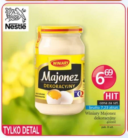 Winiary Majonez Dekoracyjny 400 ml - promocja Specjał - Ding.pl