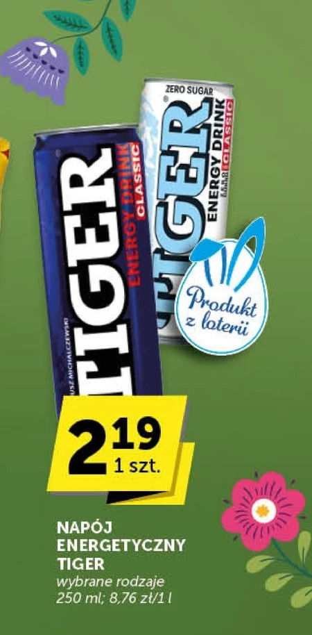 Tiger Classic Gazowany napój energetyzujący 250 ml - promocja moje ...