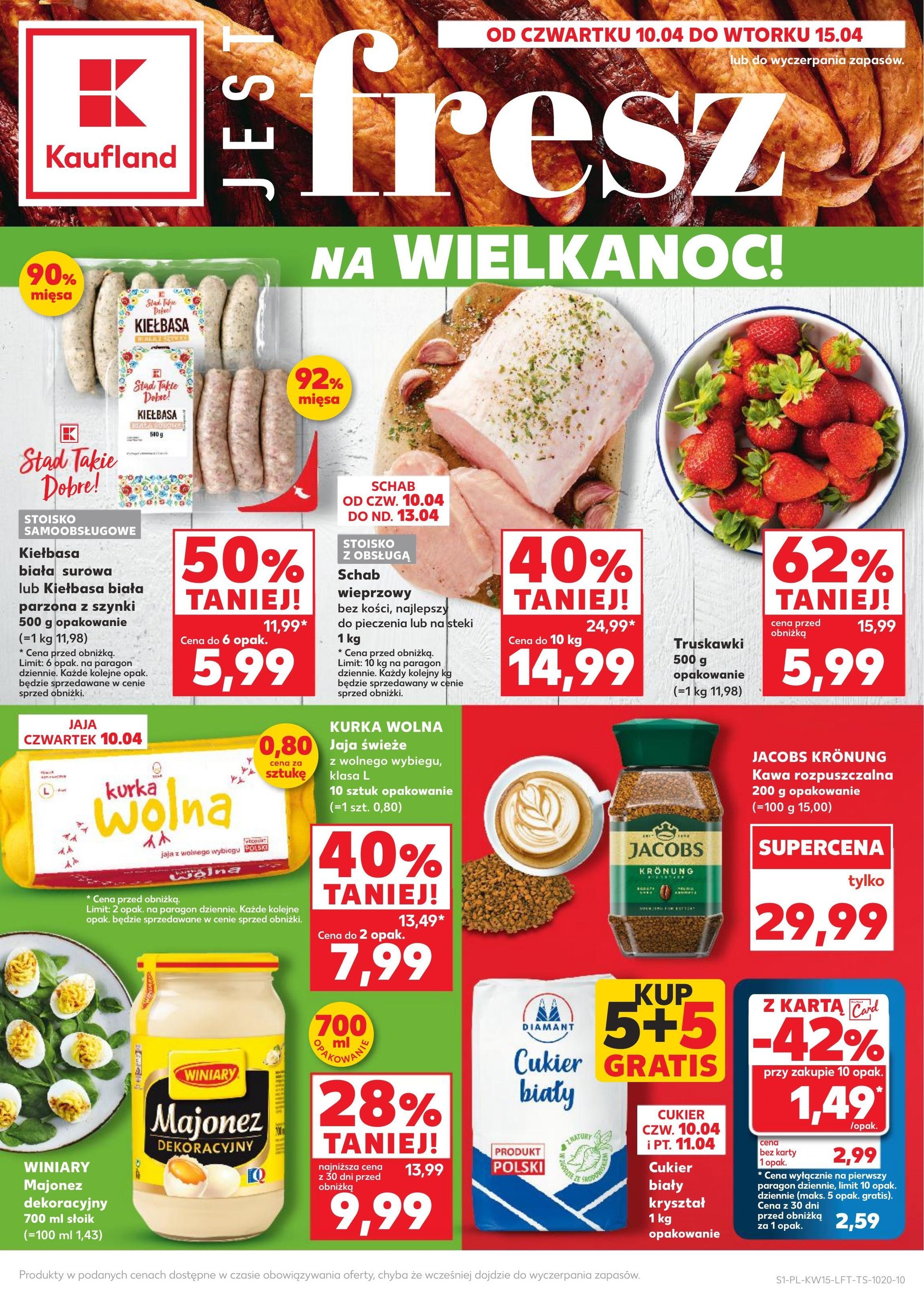Kaufland Gazetka promocyjna 10-15.04 | Okazjum.pl