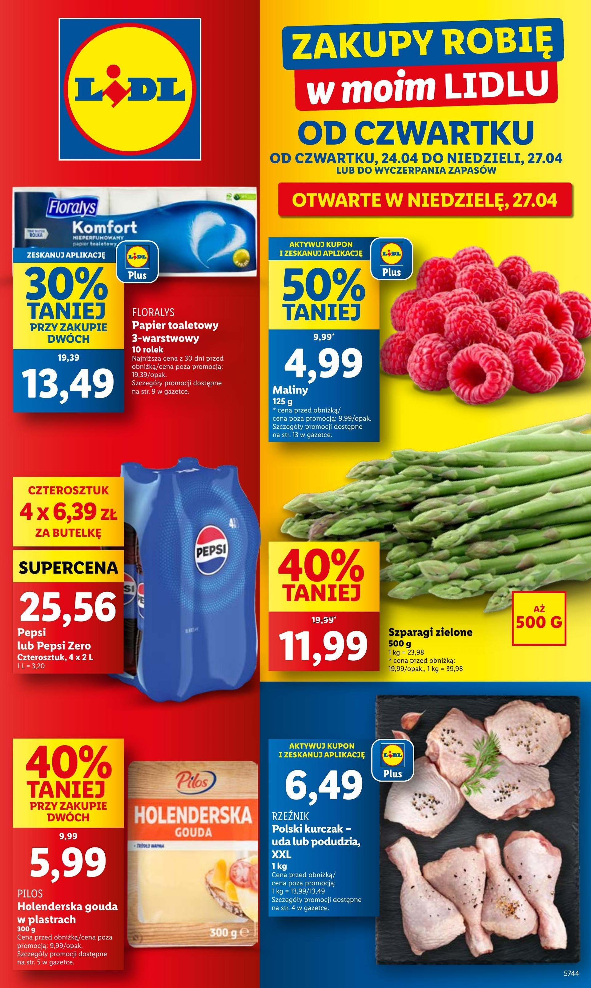 Lidl Gazetka promocyjna 24-27.04 | Okazjum.pl