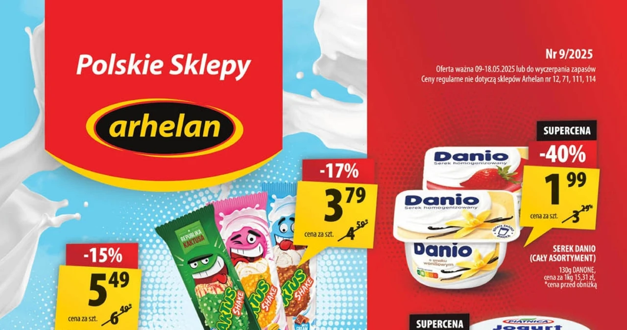 Arhelan Gazetka Promocyjna - oferty, rabaty, kupony [09.05 do 18.05. ...