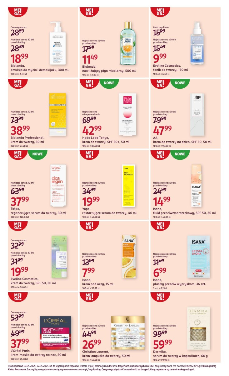 Rossmann Gazetka promocyjna 7-27.05 | Okazjum.pl