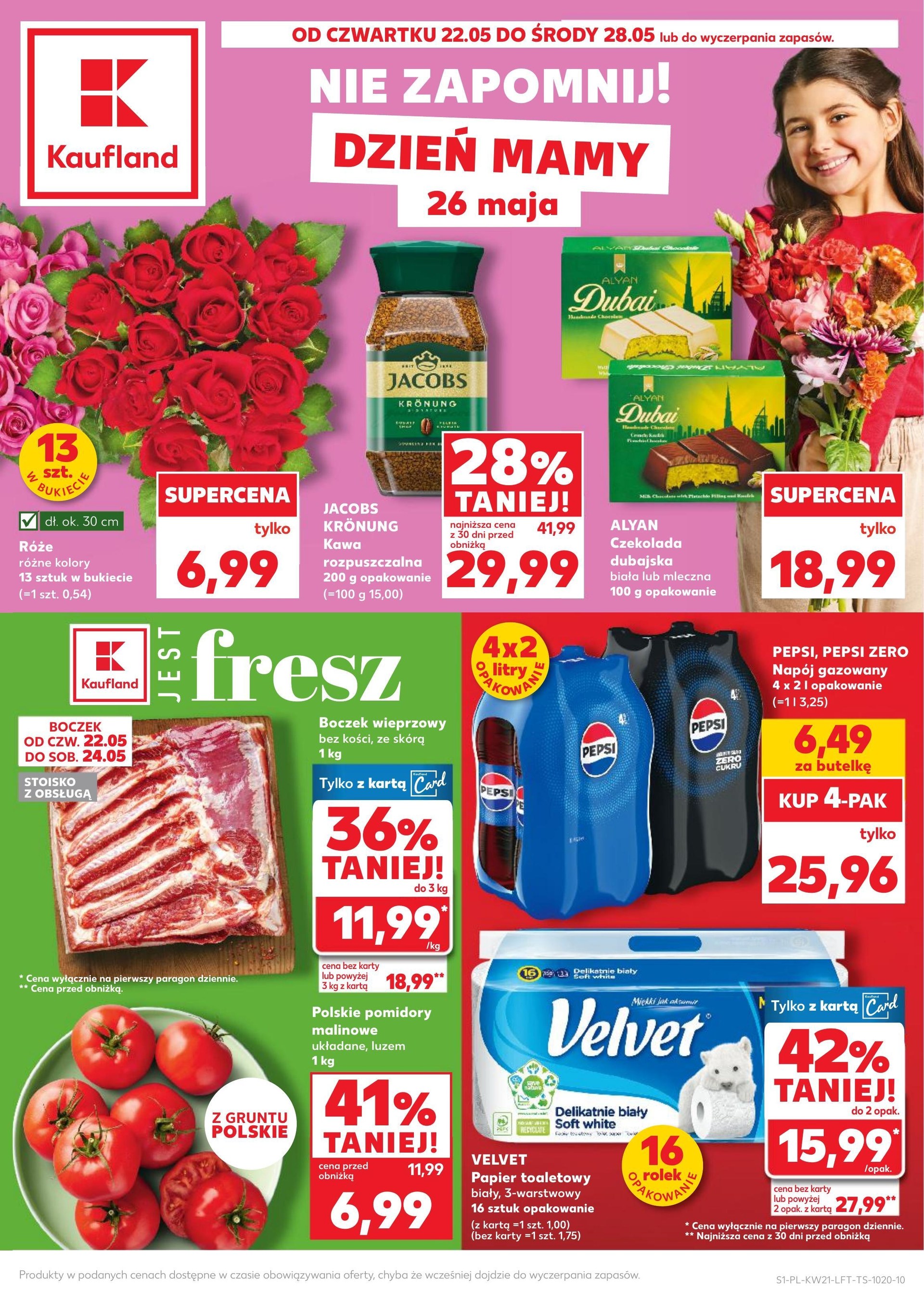 Kaufland Gazetka promocyjna 22-28.05 | Okazjum.pl
