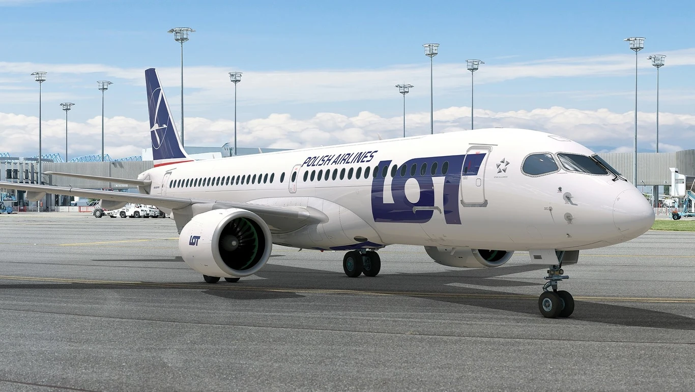 Polski LOT wybrał nowy samolot. Jest umowa z Airbusem na A220 ...