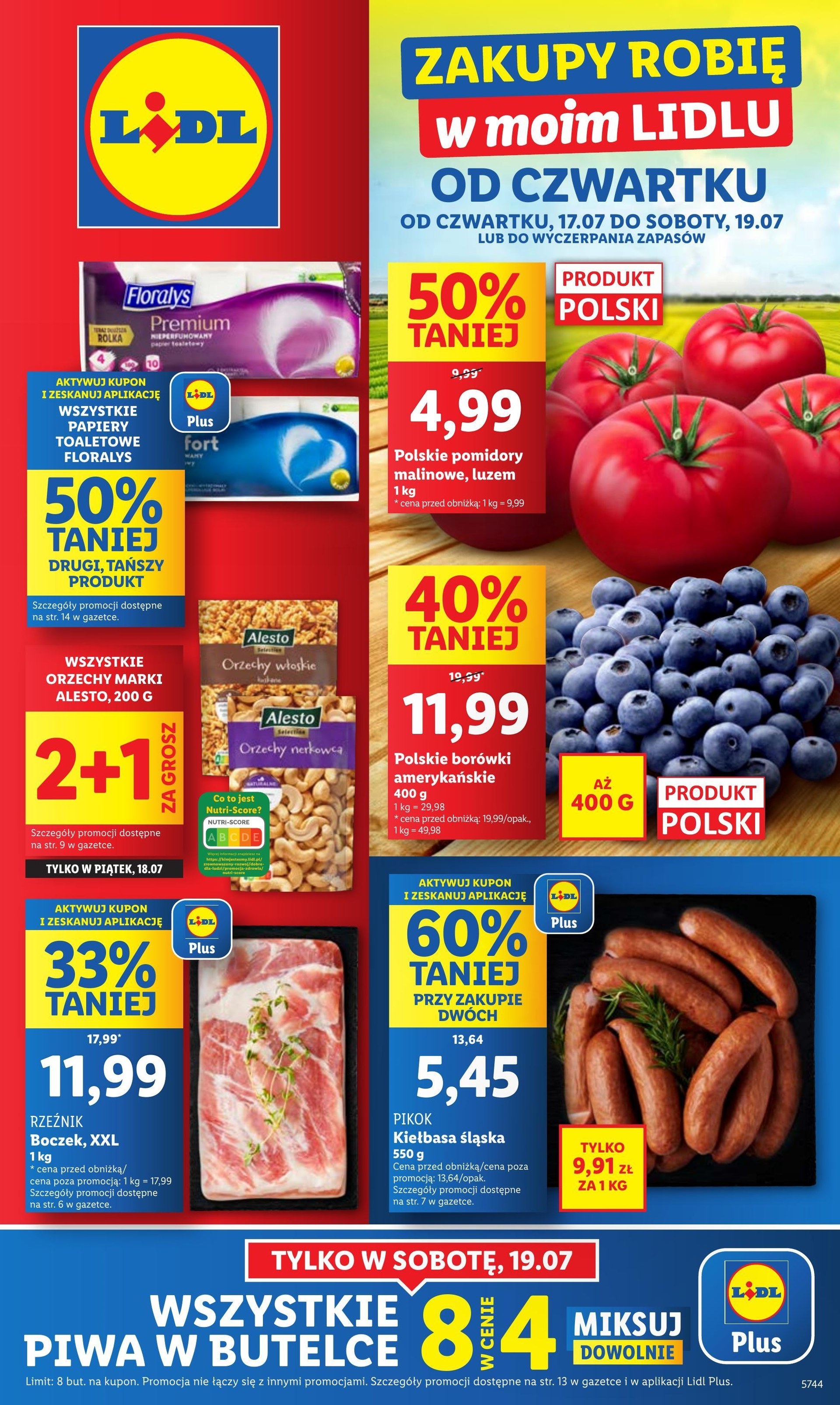 Lidl Gazetka promocyjna 17-19.07 | Okazjum.pl