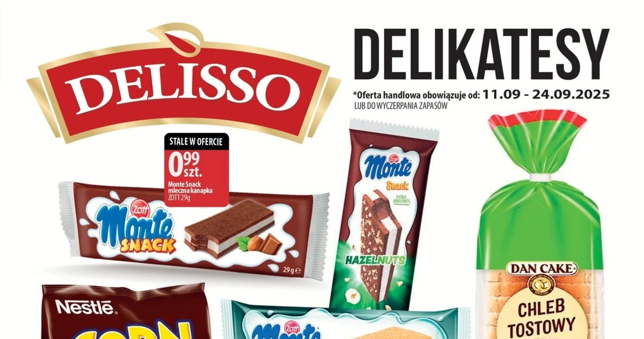 Delisso Gazetka Promocyjna - oferty, rabaty, kupony [11.09 do 24.09. ...