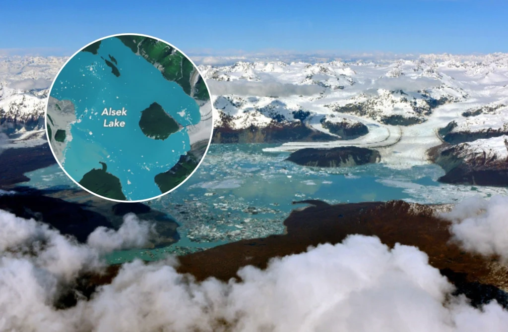 Nowa wyspa Prow Knob na Alasce. Lodowiec Alsek się cofa - Wydarzenia w ...