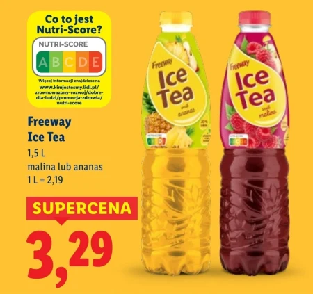 Ice tea Freeway - promocja Lidl - Ding.pl