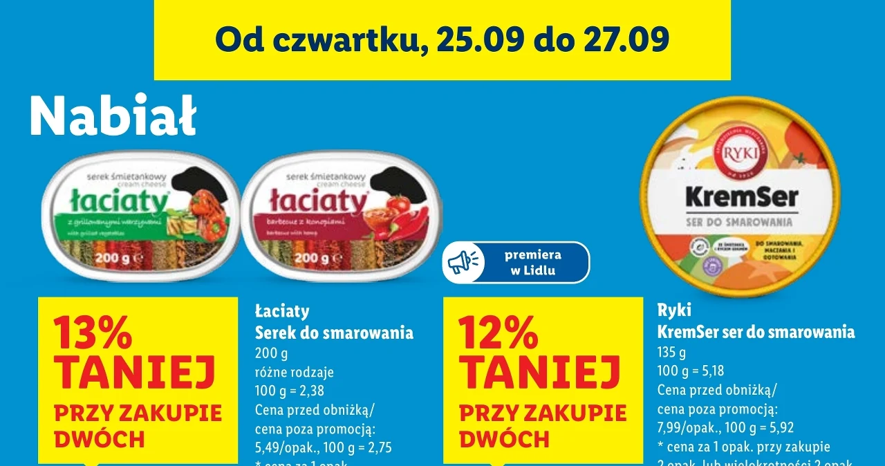 Lidl Gazetka Promocyjna - oferty, rabaty, kupony [25.09 do 27.09.2025 ...