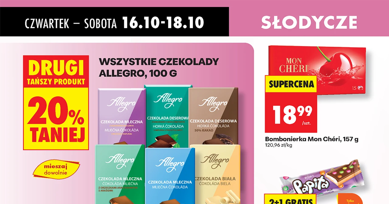Biedronka Gazetka Promocyjna - oferty, rabaty, kupony [16.10 do 22.10. ...