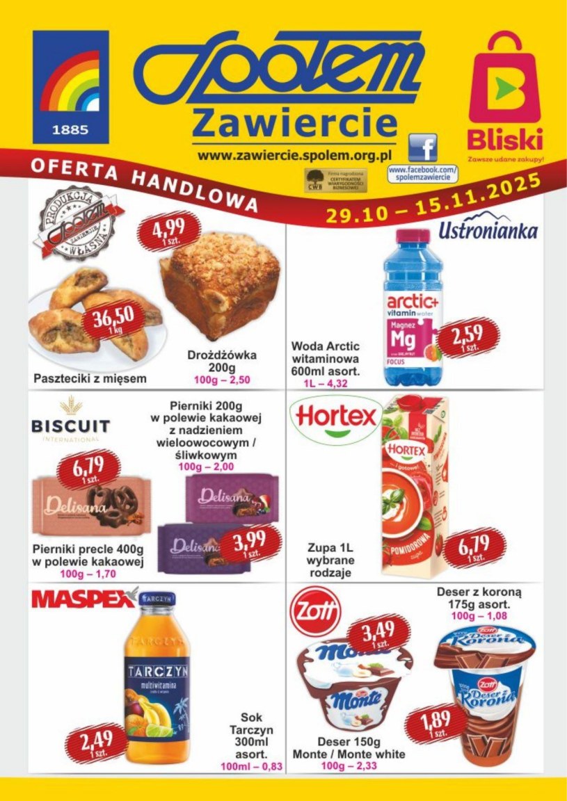 Dzika róża Premium - PSS Społem Zawiercie 29. 10. 2025 - 15. 11. 2025 | PromoCeny.pl - ulotki ...