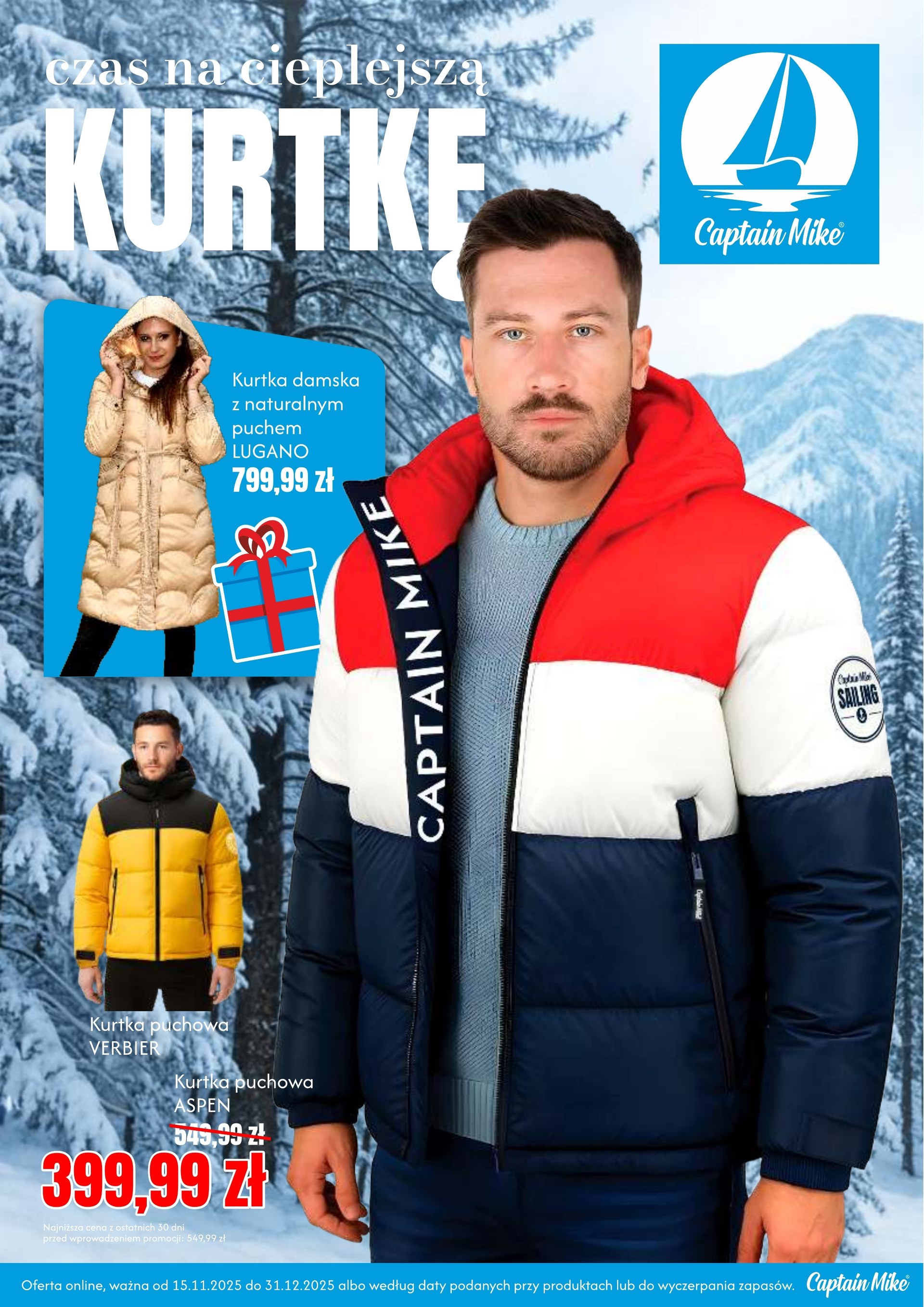 Captain Mike Gazetka promocyjna 15.11-31.12 | Okazjum.pl