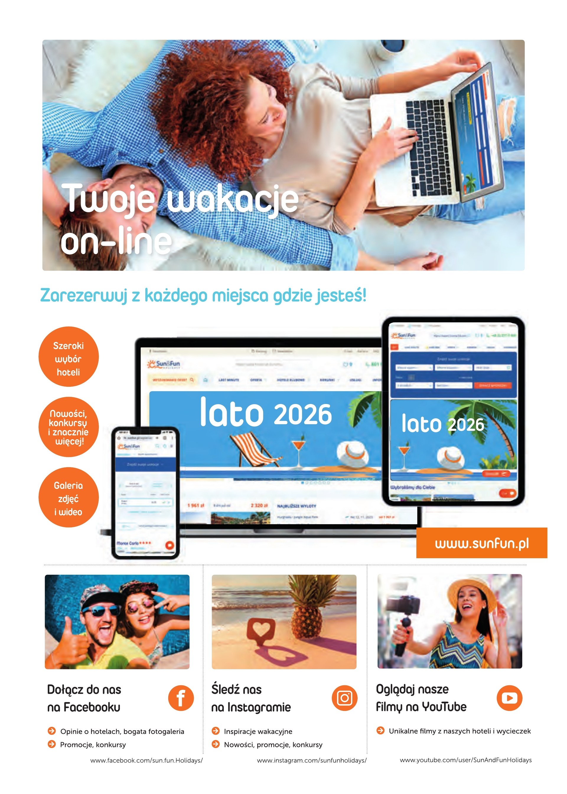 Sun&Fun Holidays Gazetka promocyjna 1.01-31.12 | Okazjum.pl