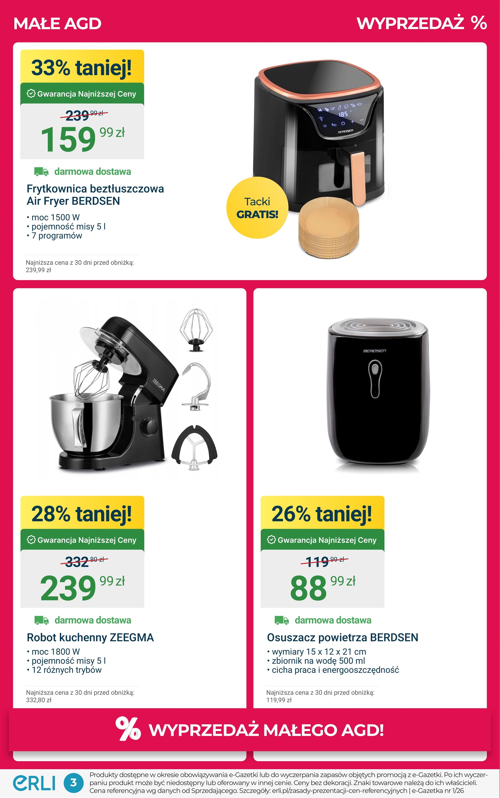 ERLI Gazetka promocyjna 5-11.01 | Okazjum.pl