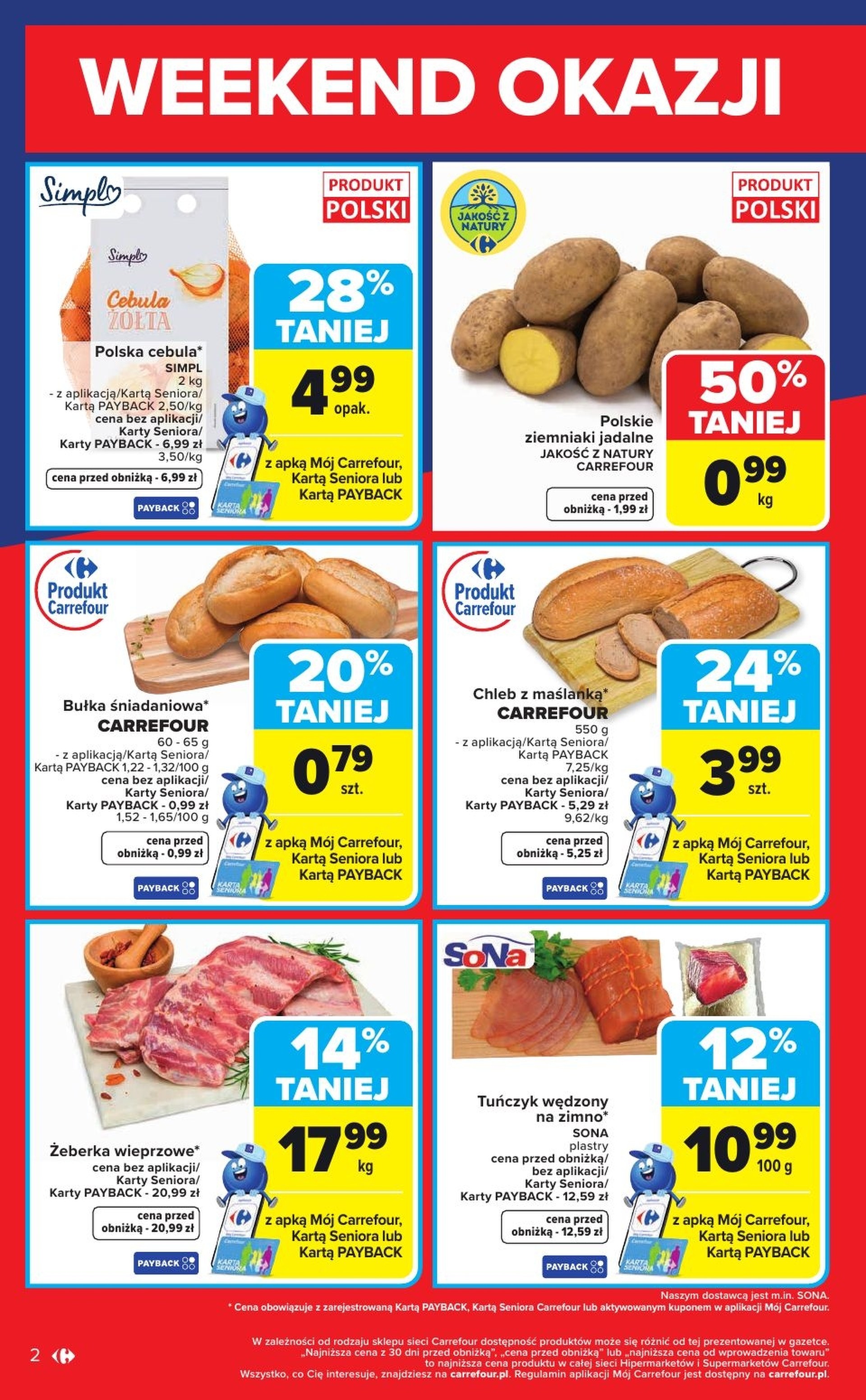 Carrefour Gazetka promocyjna 15-17.01 | Okazjum.pl