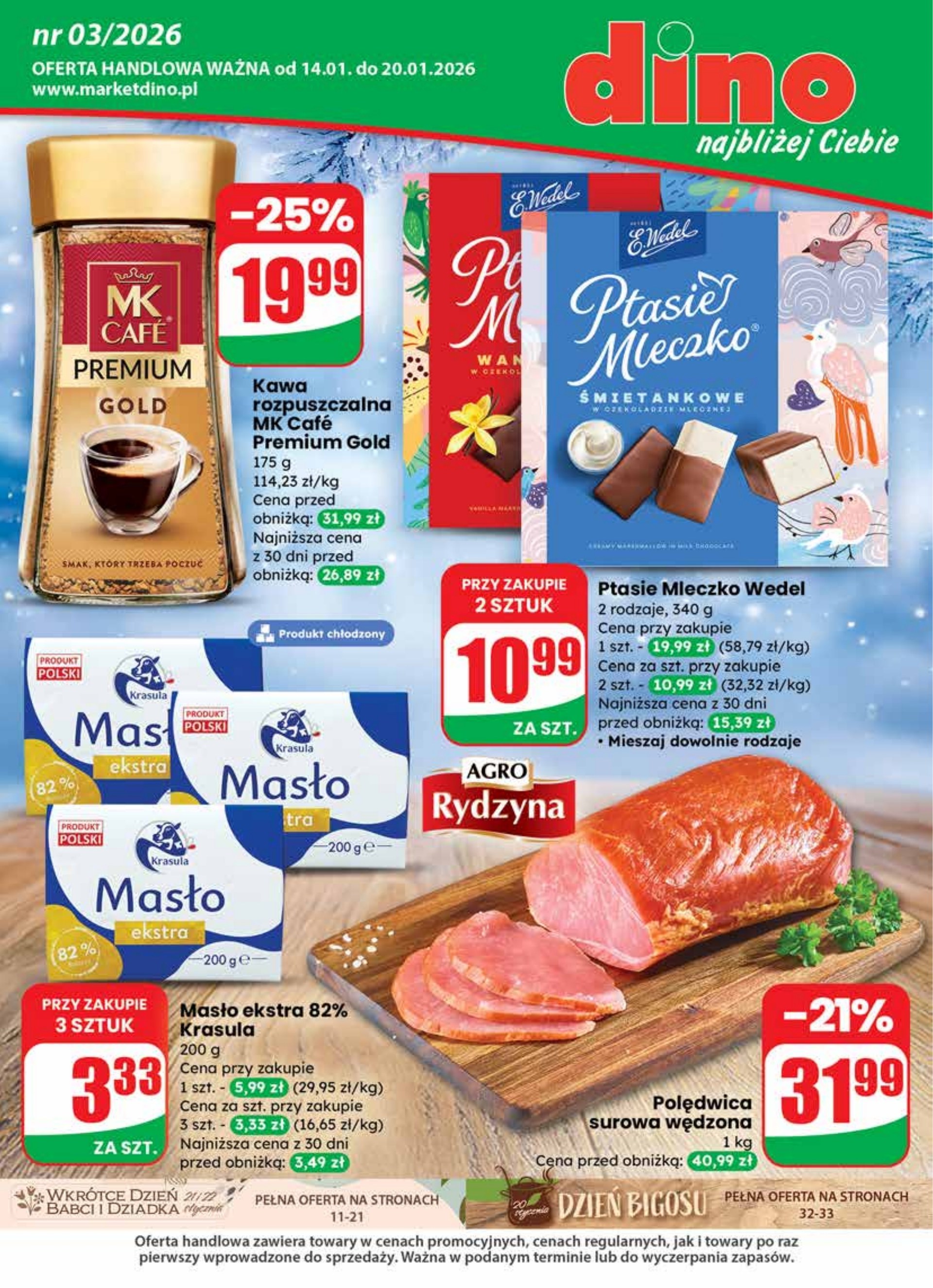 Dino Gazetka promocyjna 14-20.01 | Okazjum.pl
