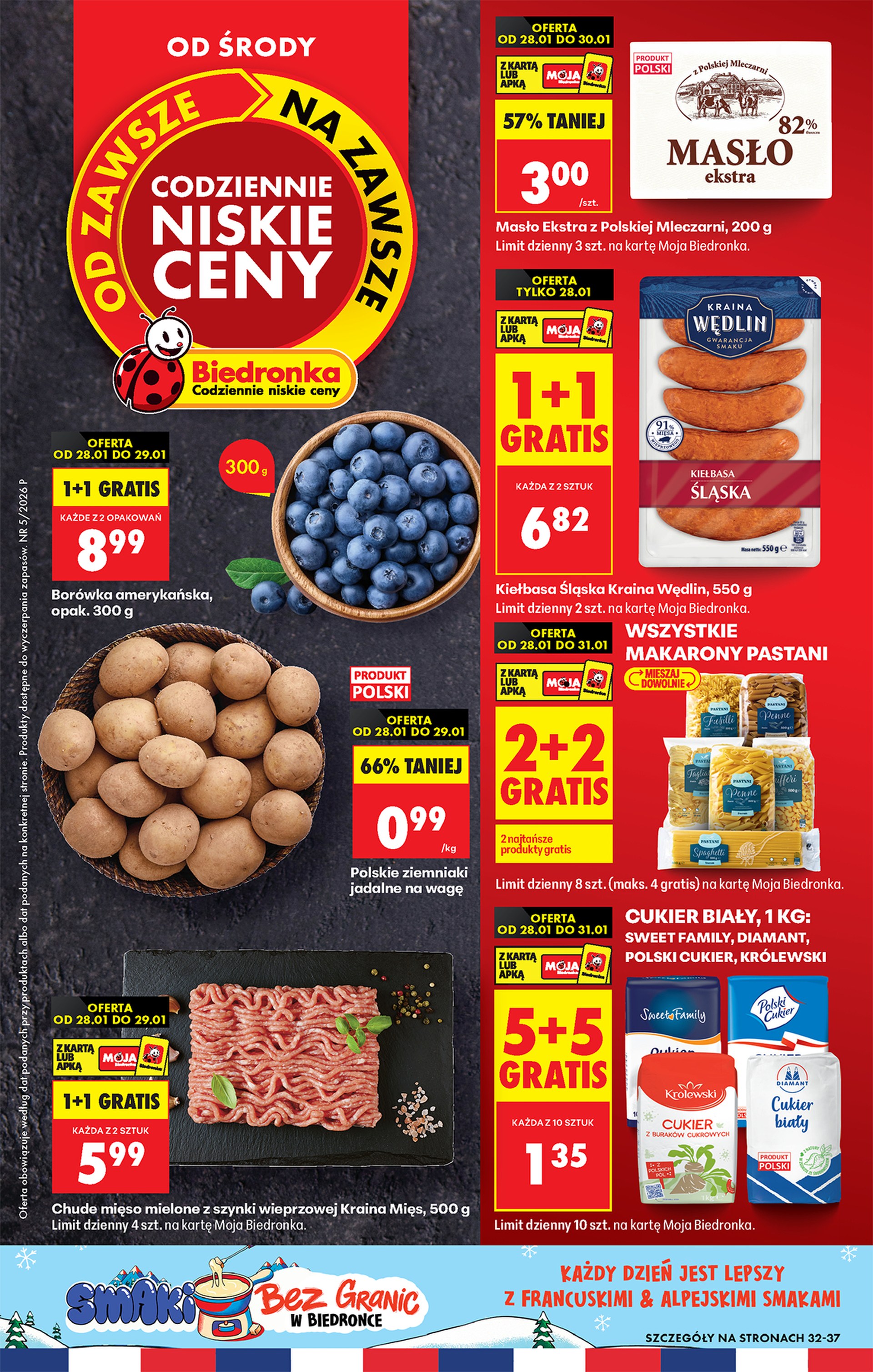 Biedronka Gazetka promocyjna 28-31.01 | Okazjum.pl