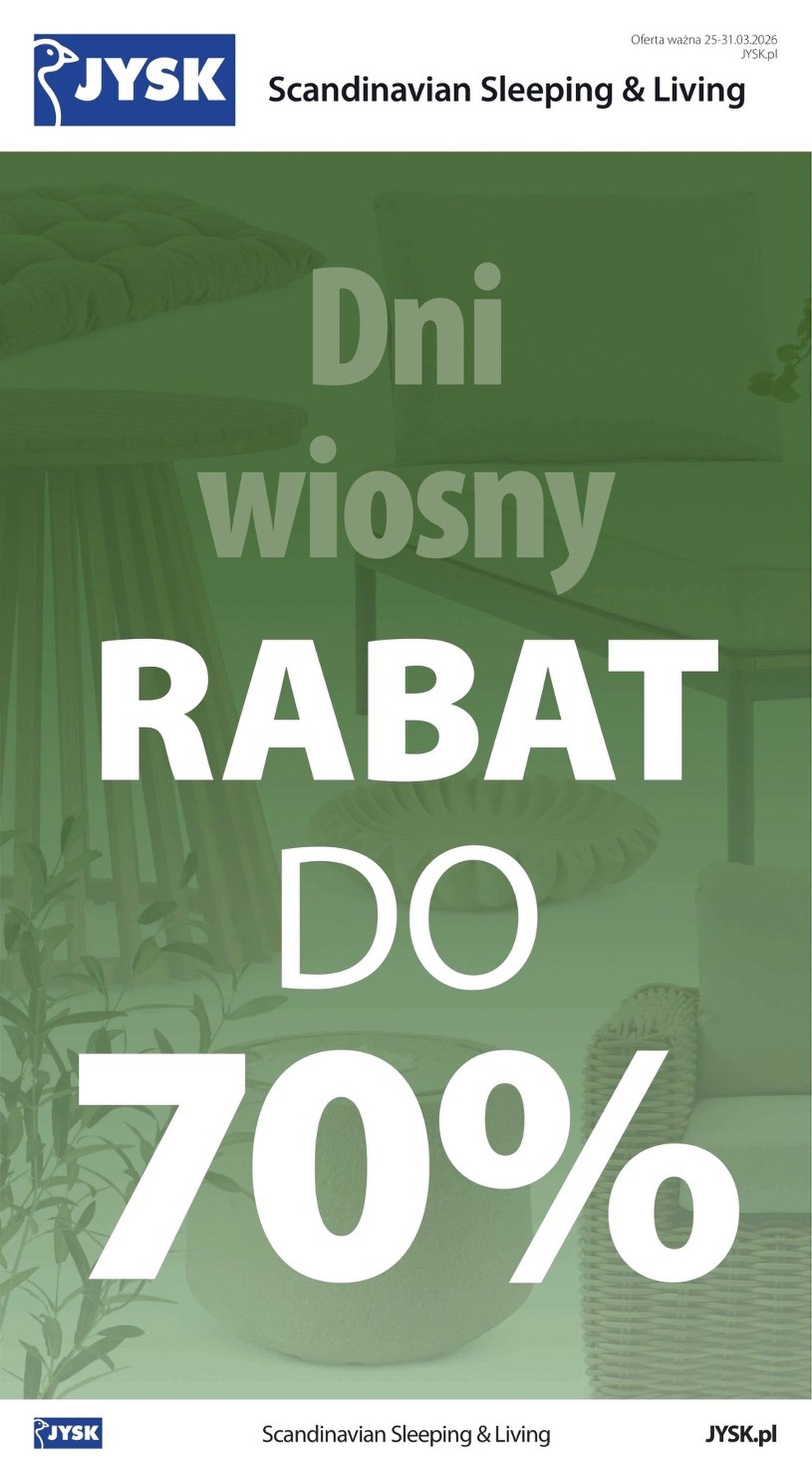 Jysk Gazetka promocyjna 25-31.03 | Okazjum.pl