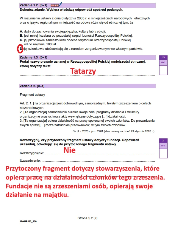 Matura 2026, wiedza o społeczeństwie. Tutaj arkusz CKE i rozwiązania ...