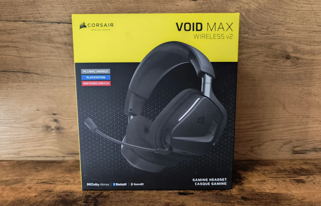 Corsair Void Max Wireless V2: ergonomiczne słuchawki z Dolby Atmos i ...