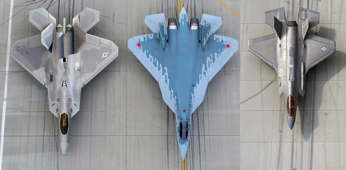 Rosyjskie Su-57 vs polskie F-35. Starcie supermyśliwców - GeekWeek w ...
