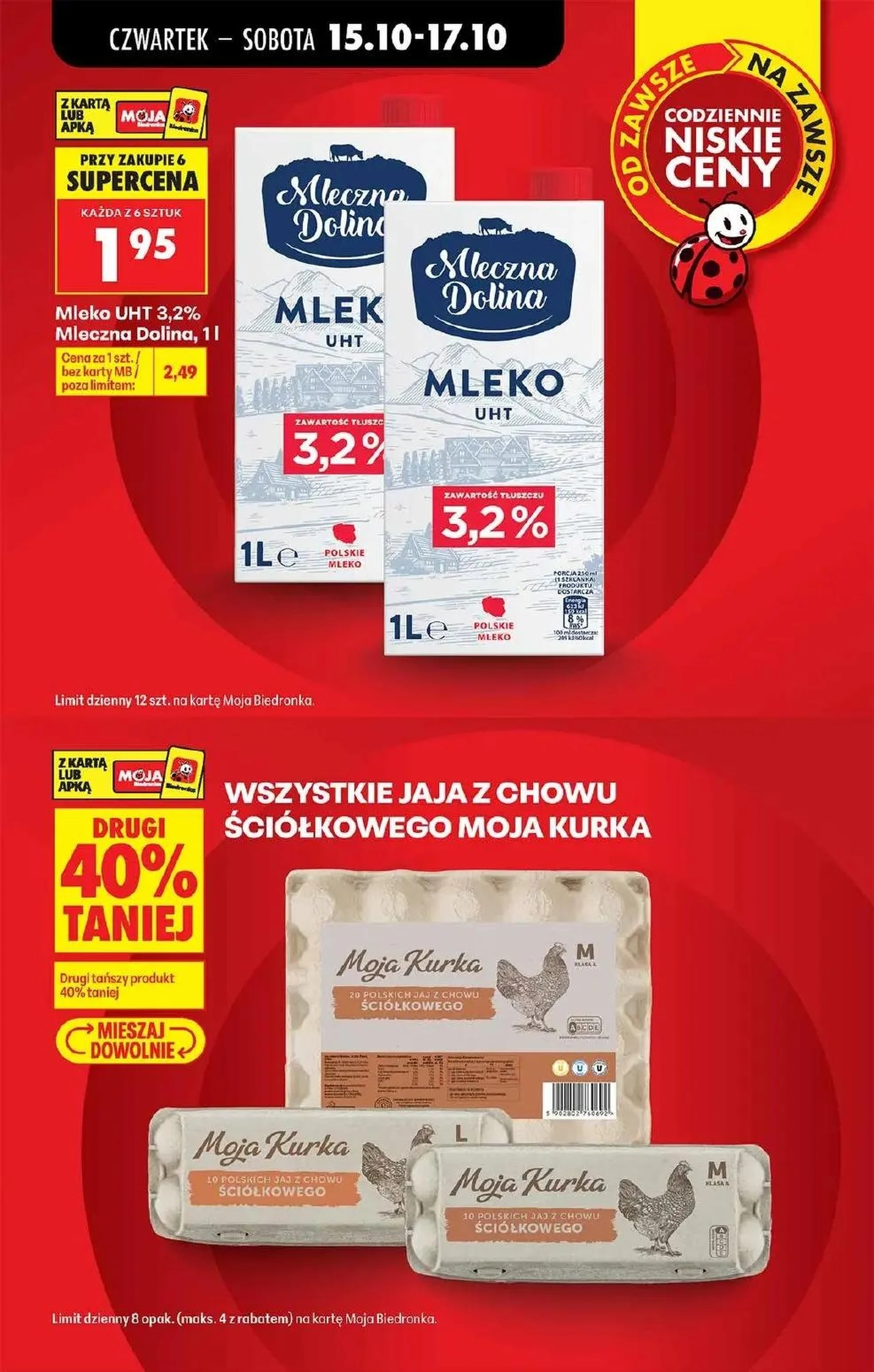 Biedronka Gazetka promocyjna 15-21.10 | Okazjum.pl