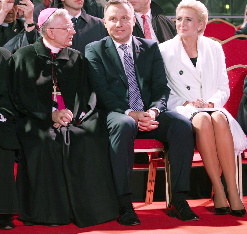 Agata Kornhauser-Duda zadała szyku na koncercie - pomponik.pl