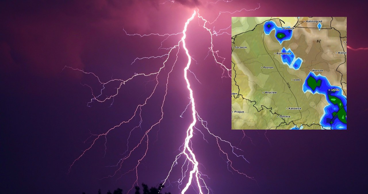 Gdzie jest burza? IMGW wydało ostrzeżenie - Pogoda w INTERIA.PL