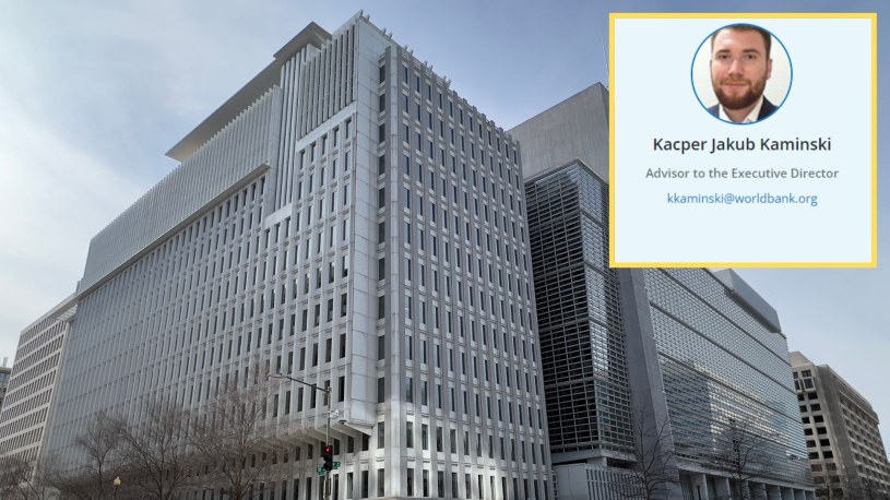 Kacper Kamiński podzieli los Kurskiego. Straci pracę w Banku Światowym - Biznes w INTERIA.PL