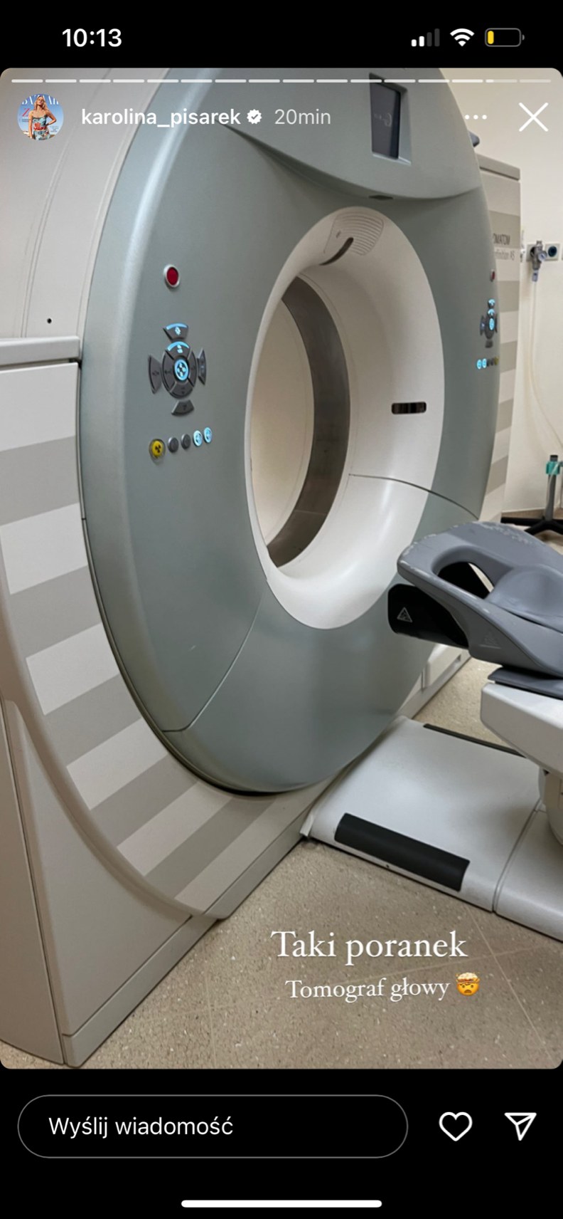 "Taniec z gwiazdami": Karolina Pisarek z bólem głowy trafiła do szpitala! "Same łzy mi lecą ...