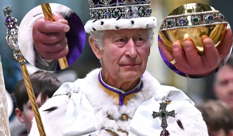 Król Karol III podczas koronacji miał "kiełbasiane palce". Czy to ...