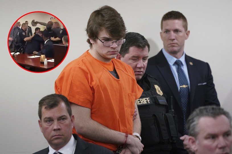 USA: Payton Gendron skazany na dożywocie. Awantura na sali rozpraw ...