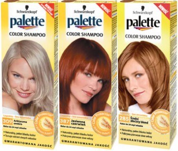 Szampony koloryzujące Palette Color Shampoo - Kobieta w INTERIA.PL