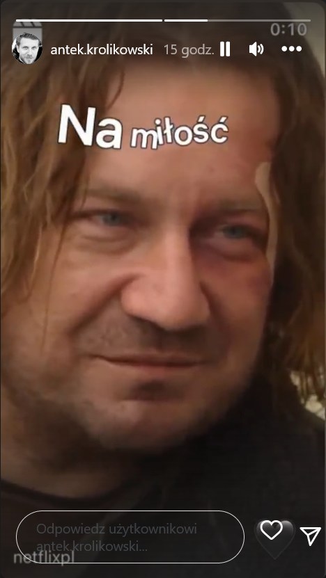 Antek Królikowski znowu publikuje dziwne rzeczy w sieci. Pisze o ojcu ... Antek Królikowski znowu publikuje dziwne rzeczy w sieci. Pisze o ojcu ...