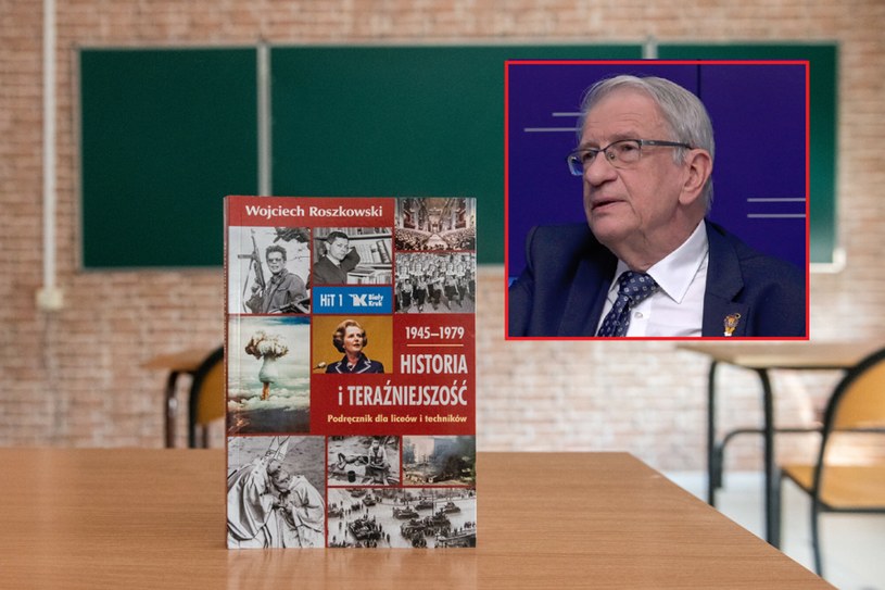 Wojciech Roszkowski i podręcznik do HiT. Autor zapowiada drugi tom ...