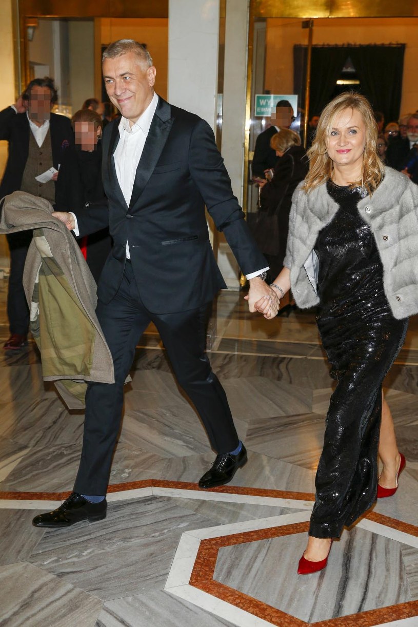 Roman Giertych z żoną na premierze spektaklu! - pomponik.pl