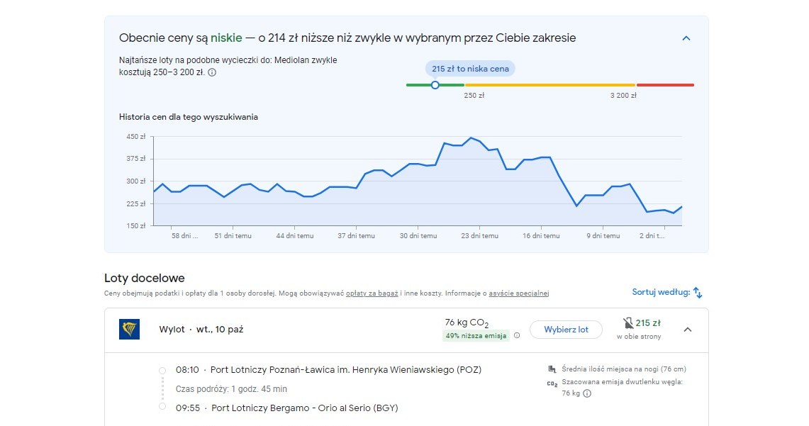 Google wie, kiedy najtaniej kupisz bilet na samolot - Geekweek w INTERIA.PL