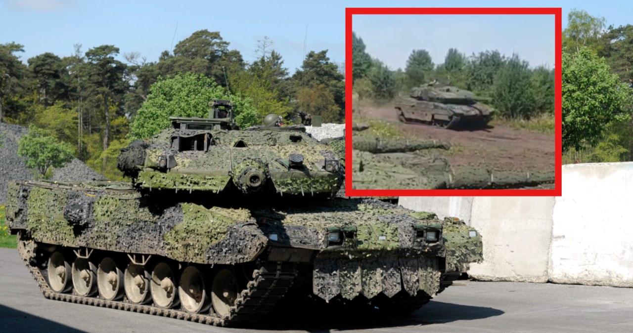 Szwedzkie potwory już w Ukrainie. Potężne czołgi Stridsvagn 122 ...